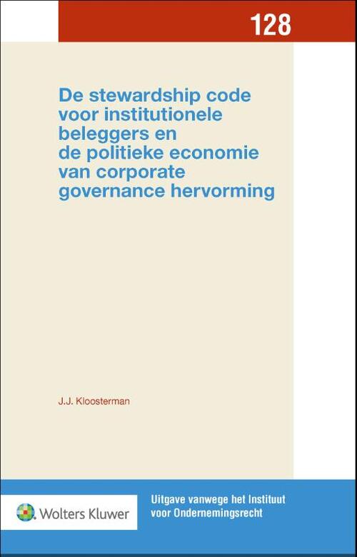 De stewardship code voor institutionele beleggers, Wolters Kluwer ...
