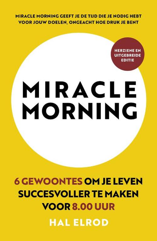 Miracle Morning, Hal Elrod | Boek | 9789043931618 | ReadShop