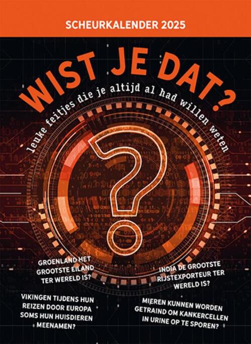 Scheurkalender Wist je dat? | Kalender | 9789463549745 | ReadShop